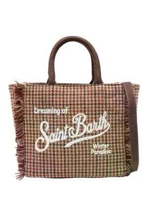 MC2 SAINT BARTH Mini Vanity Tote Bag - Brown
