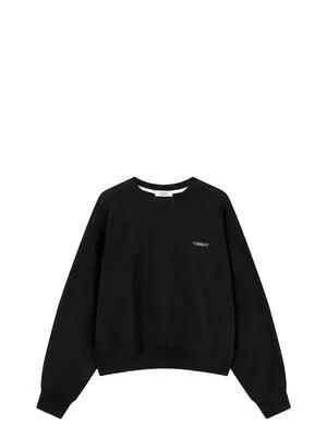 STUDIO TOMBOY Logo-embroidered Sweatshirt - Black