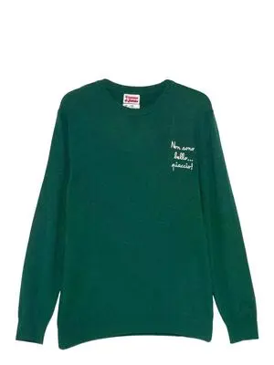MC2 SAINT BARTH Crew-Neck Sweater Green