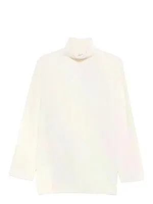 Aspesi Ribbed-knit Jumper - White