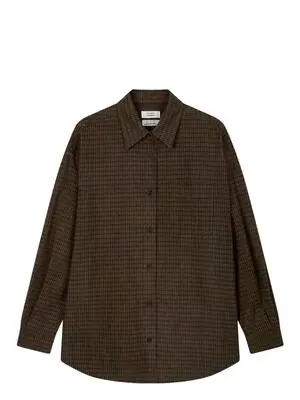 STUDIO TOMBOY Checked Shirt - Brown