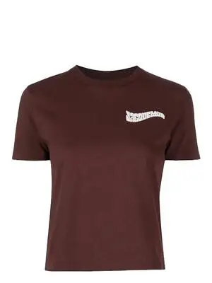 Jacquemus Le T-shirt Camargue - Brown