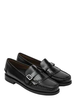 SEBAGO Leather Ales Loafers - Black