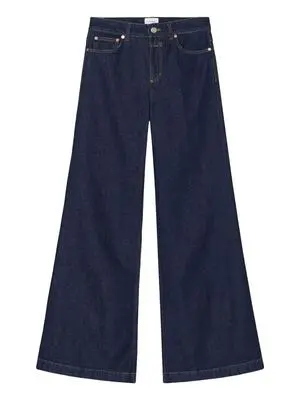 Closed Wide Leg Denim Jeans - Blue
