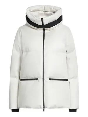 Herno Pro Hybrid Cape Jacket - White