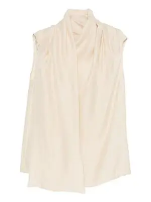 TOTEME Scarf Blouse - Beige