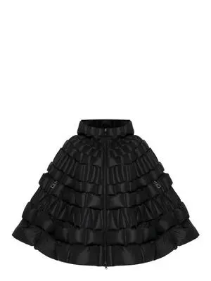 RAXXY Down Padded Cape - Black