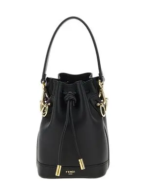 Fendi Mon Tresor Mini Bucket Bag - Black