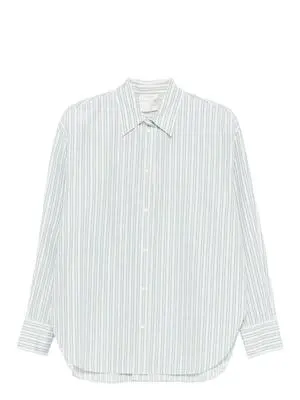 FORTE_FORTE Striped Shirt - Clear Blue