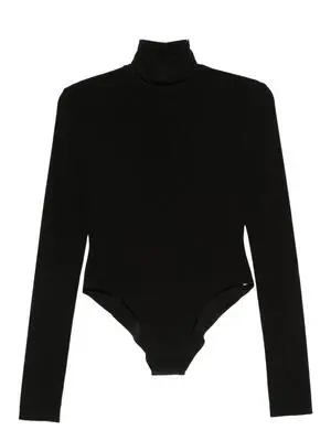 Norma Kamali Turtleneck Bodysuit - Black