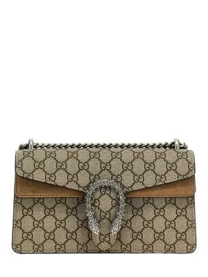 Gucci Dyonisus Midi Shoulder Bag - Beige