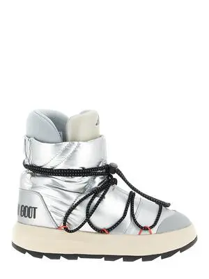 ADIDAS ORIGINALS X Moon Boot Ace Ankle Boots - Silver