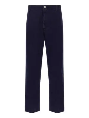 Gucci Washed Cotton Denim Jeans - Blue