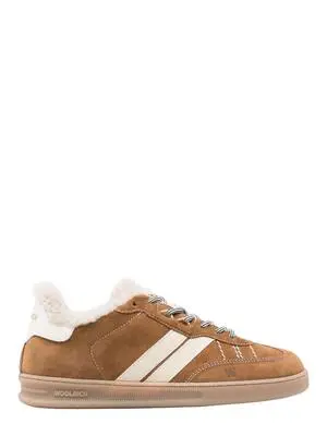 Woolrich Leather Sneakers - Beige