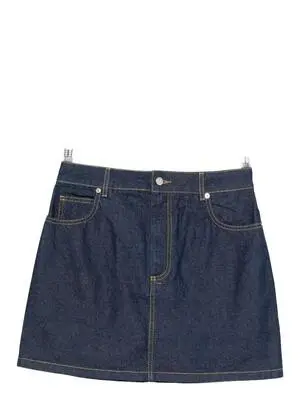 MAISON KITSUNÉ Denim Mini Skirt