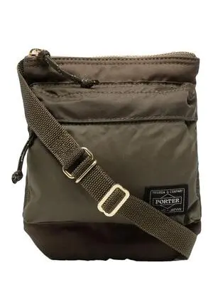 PORTER Force 2way Nylon Crossbody Bag - Green