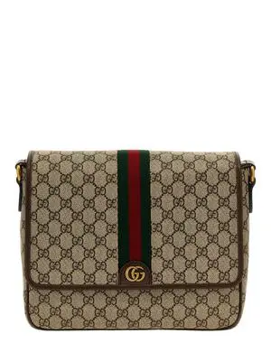 Gucci Ophidia Medium Shoulder Bag - Beige