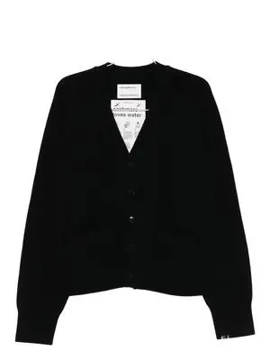 EXTREME CASHMERE X Cashmere Cardigan - Black