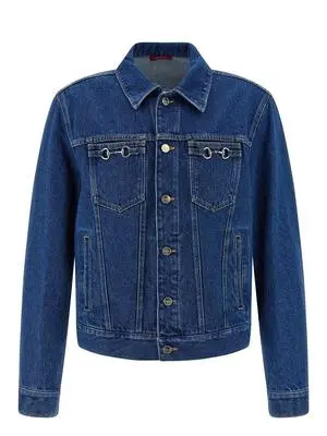 GUCCI Horsebit Denim Jacket