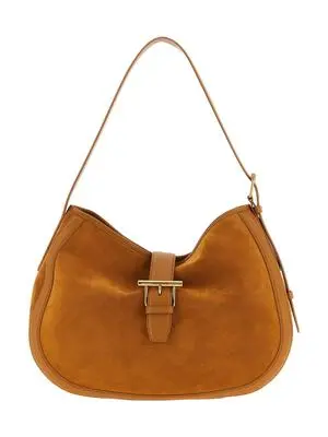 Alexander McQueen T-bar Shoulder Bag - Brown