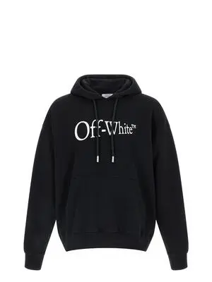 Off White Run Arrow Skate Hoodie - White/black