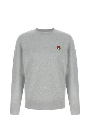 Maison Kitsuné Fox Head Sweatshirt - Gray