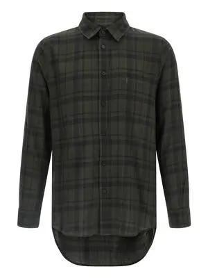 Saint Laurent Cassandre Button-up Shirt - Green