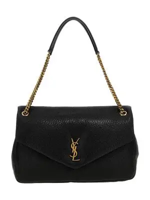 Saint Laurent Calypso Large Shoulder Bag - Black