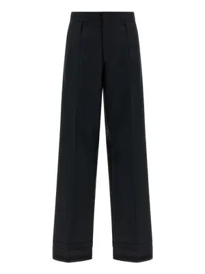 MAISON MARGIELA Herringbone Trousers - Black