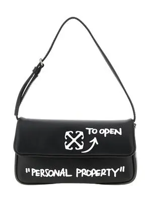 Off-White Jitney Quote 0.7 Shoulder Bag - White/black