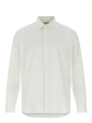Saint Laurent Cotton Poplin Shirt - White
