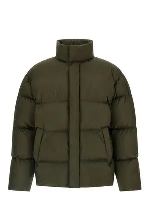Saint Laurent Padded Down Jacket - Green