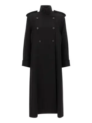 Khaite Donna Coat - Black
