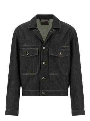 LEMAIRE Trucker Denim Jacket - Blue