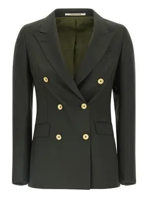 TAGLIATORE Parigi Wool Blend Double-Breasted Blazer