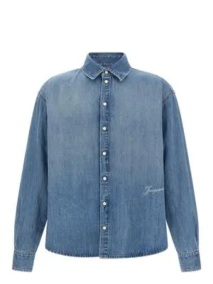 Jacquemus La Chemise De Nîmes Simon Shirt - Blue