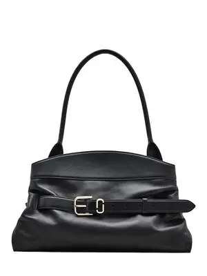 Marc Jacobs The Satchel Leather Tote Bag - Black