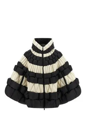 RAXXY 3d Braided Nylon Cape - White/black