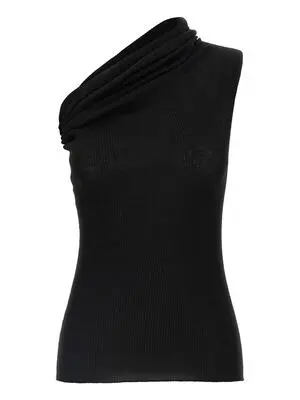 Rick Owens Athena Knit Top - Black