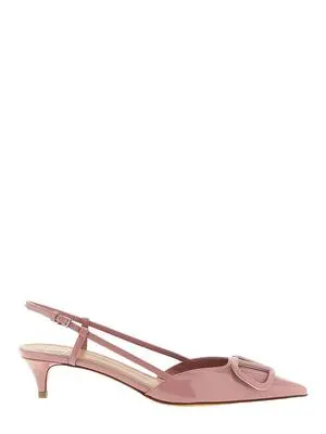 Valentino Garavani Vlogo Signature Slingbacks - Pink
