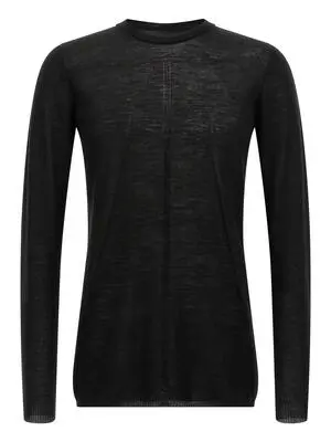 Rick Owens Biker Level Sweater - Black