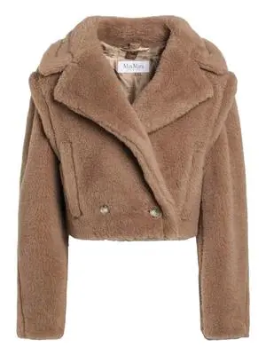 Max Mara Shearling Teddy Coat - Beige