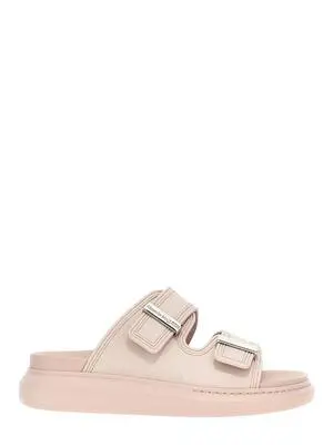 Alexander McQueen Rubber Sandals With Oversize Sole - Pink