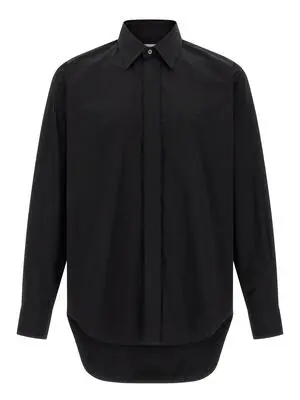 Alexander McQueen Logo Embroidery Shirt - Black