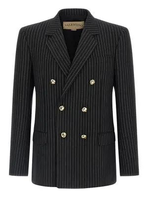 Valentino Garavani Blazer - White/black