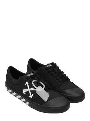 OFF WHITE™ Low Vulcanized Sneakers - Black