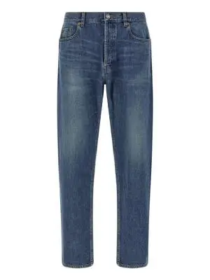 Saint Laurent Mick Straight-leg Jeans - Blue