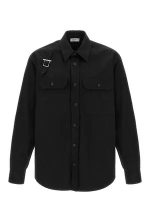 Alexander McQueen Harness Utility Shirt - Black
