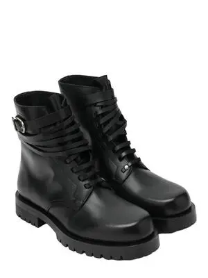 DURAZZI MILANO Combat Boots - Black