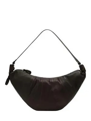 LEMAIRE Large Croissant Bag - Brown